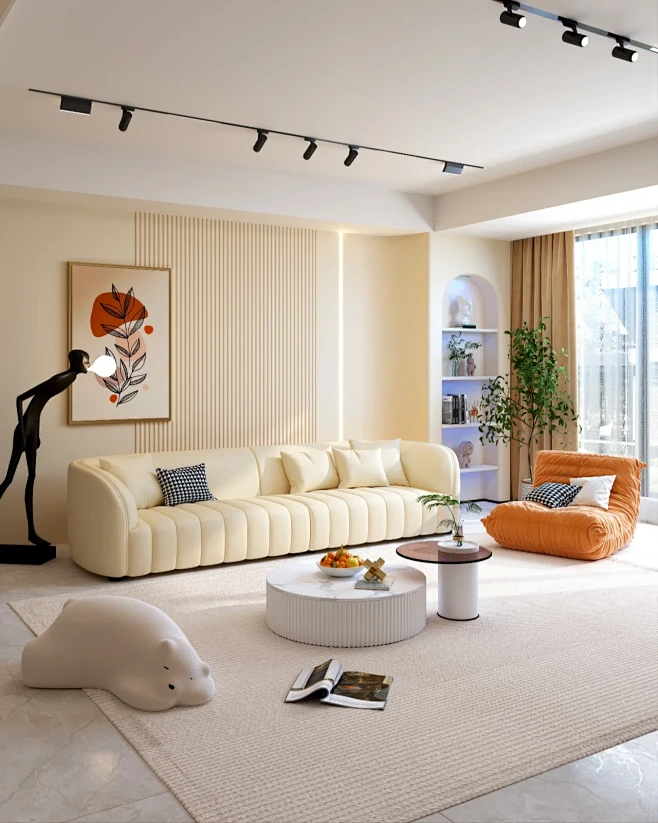 装修｜简约奶油风装修过来抄作业啦-花瓣网