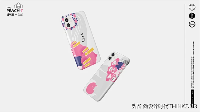 桃气猴 PEACH-T 整体IP形象策划和设计[主动设计米田整理]-花瓣网