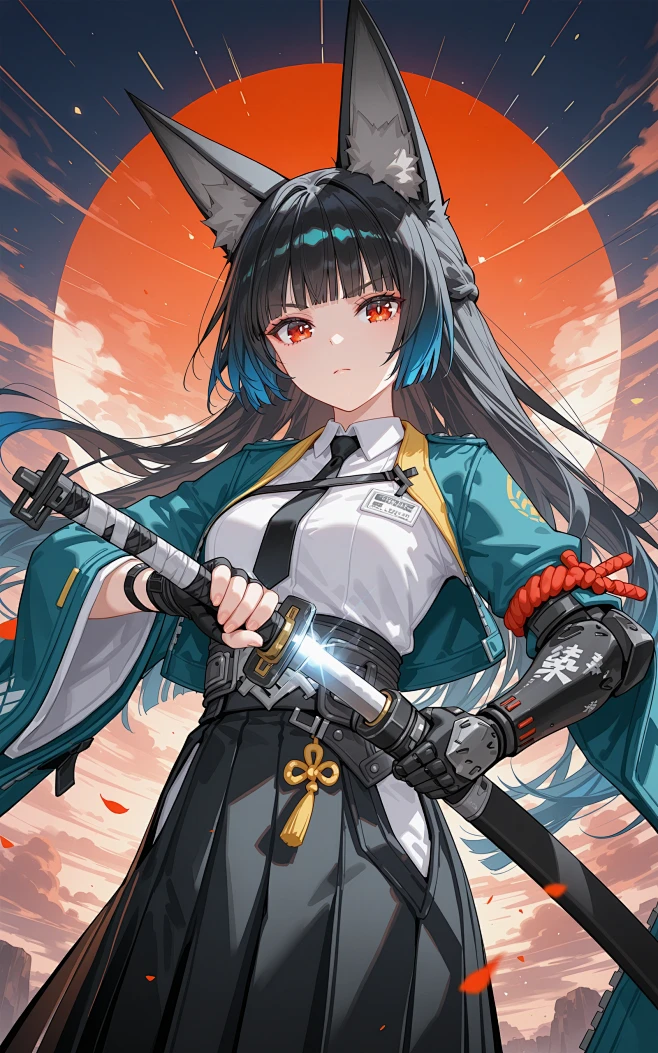 xl-ill 星见雅【绝区零】-LoRA-Fox-LiblibAI-花瓣网