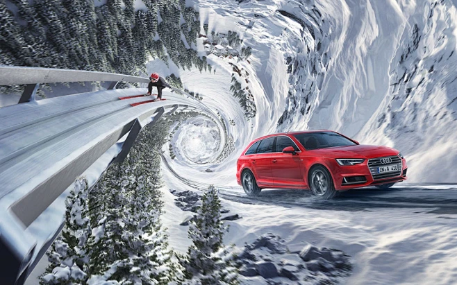 FULL CGI LANDSCAPE for AUDI QUATTRO : Full CGI Landscape for Audi ...