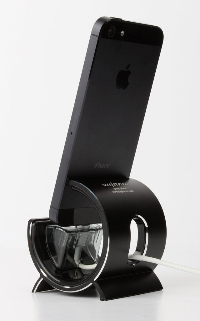 Amazon.com: Sinjimoru Aluminum Sync Stand Dock Cradle Holder for iPhone ...