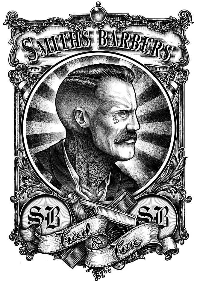 Barbershops & Hairdressers : The Smiths barber shop designs was ...
