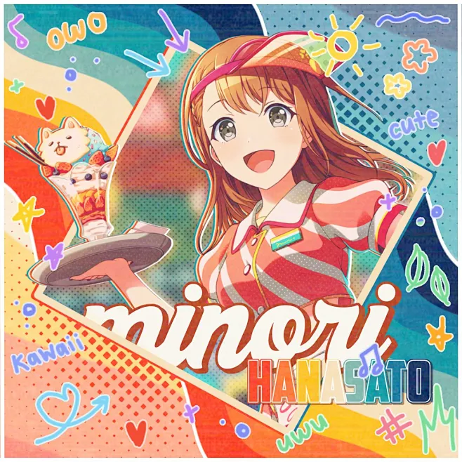 其中包括图片：minori edit-花瓣网
