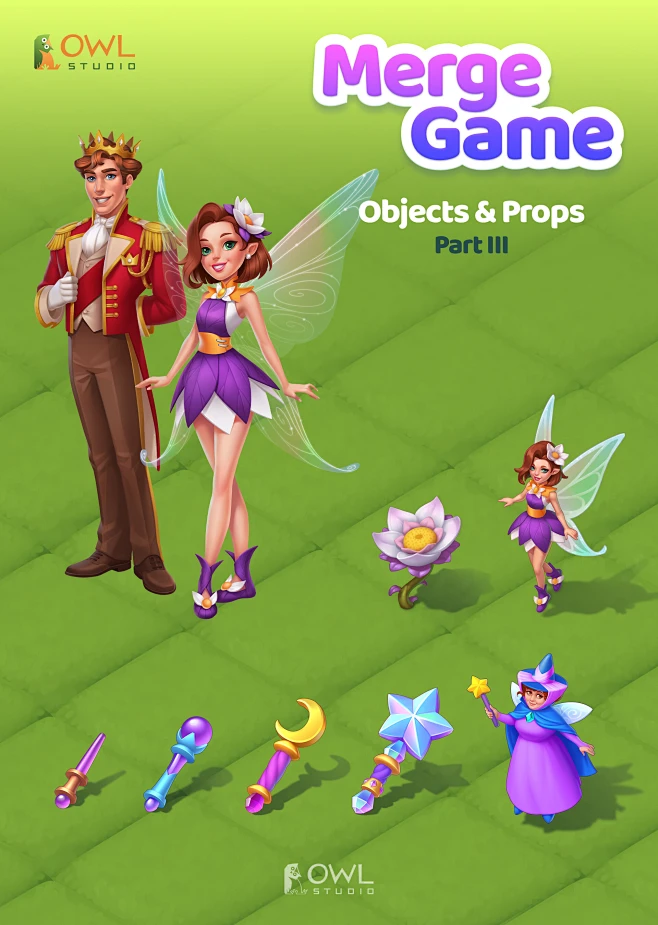 Merge Game - Objects & Props - Part 3-花瓣网
