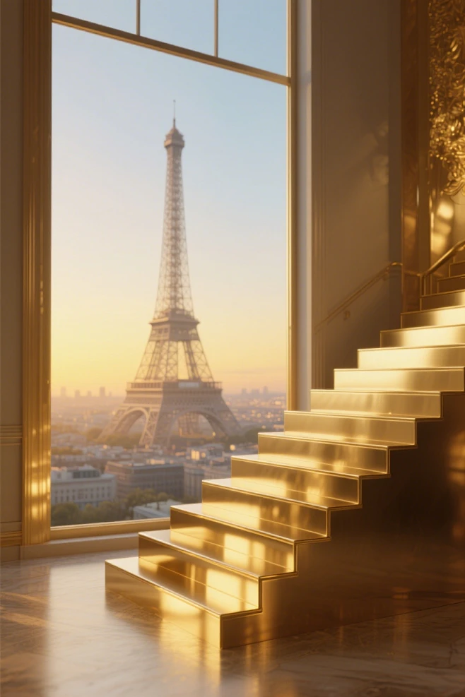 Paris Background-花瓣网