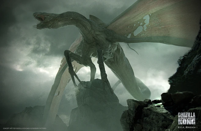 Godzilla vs Kong- Warbat Concept, Kyle Brown : concept for the Warbat ...
