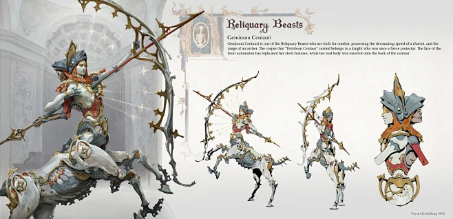Reliquary Beasts: Geminum Centauri -花瓣网
