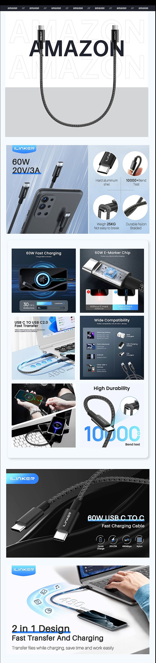 亚马逊3C类合集-%7C-数据线-%7C-充电宝-%7C-灯-%_03图片_亚马逊图片素材-花瓣网