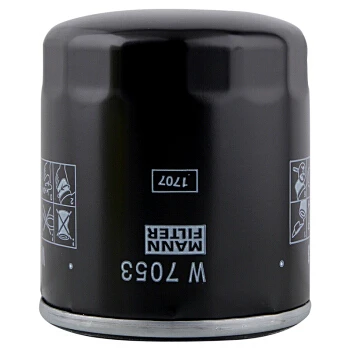 曼牌(MANNFILTER)机油滤清器/机滤/机油滤芯W7053(富康1.4 1.6/爱丽舍1.3 1.6/C5/标致206/405/406/407/607)-花瓣网