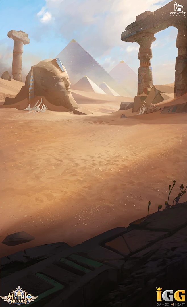 Mythic Heroes: Idle RPG - Background Art-花瓣网