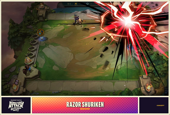 Teamfight Tactics | Set8.5 Monsters Attack: Glitched Out | Chibi Zed ...