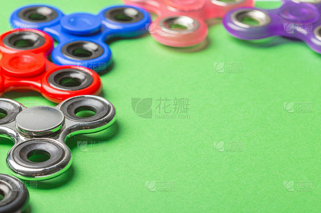spinner stress relieving toy isolated
