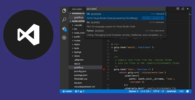 Visual Studio Code - Code Editing. Redefined : Visual Studio Code is a ...