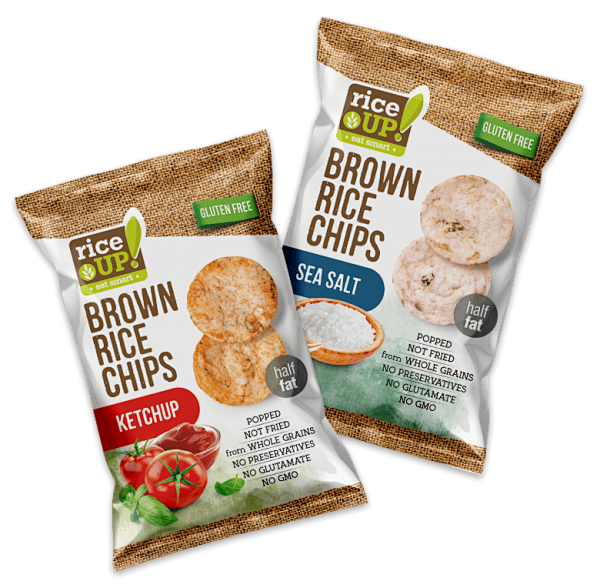 Brown Rice Gluten Free, Gluten Free Chips, Packaging Labels, Food ...