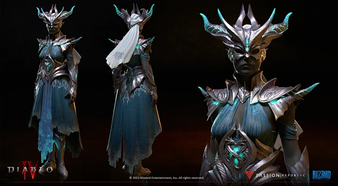 Diablo IV Character Modeling (Armors) Vol. 1-花瓣网
