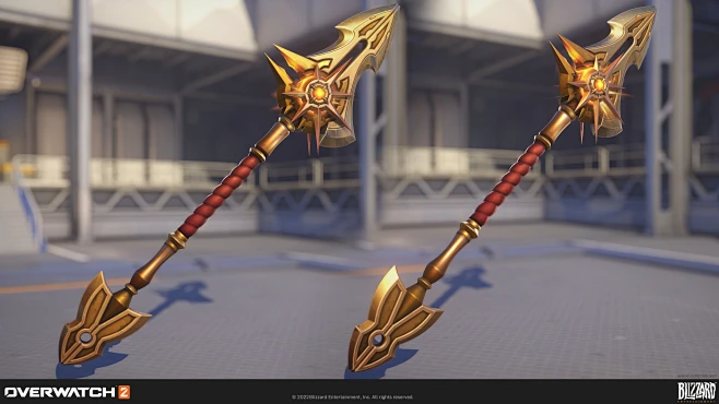 Overwatch 2 - Imperius Reinhardt Weapon-花瓣网