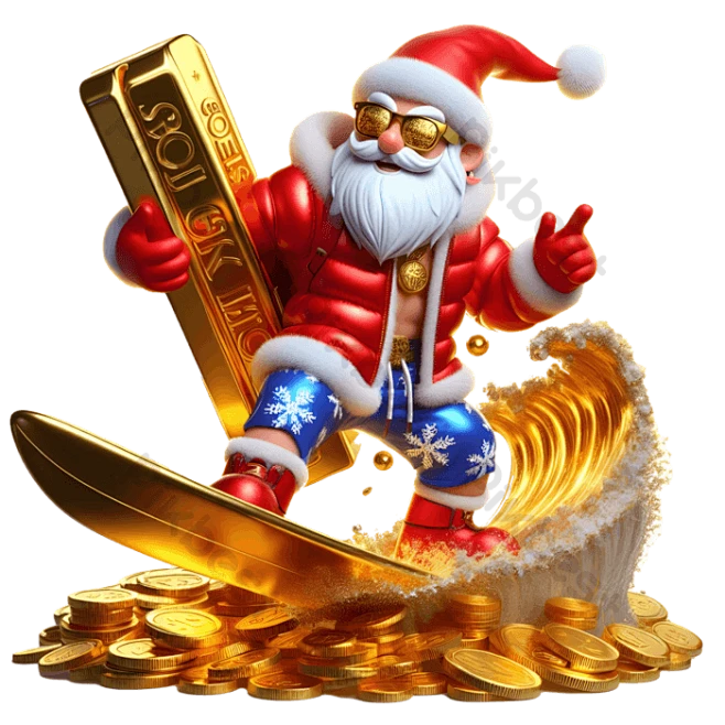 Santa Christmas Slot Game Character Png On Sea PNG Images | PNG Free ...