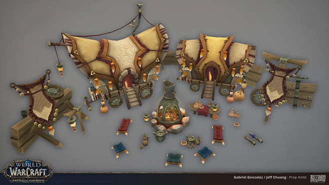 World of Warcraft: Battle for Azeroth - Vulpera Prop Kit, Gabe Gonzalez ...