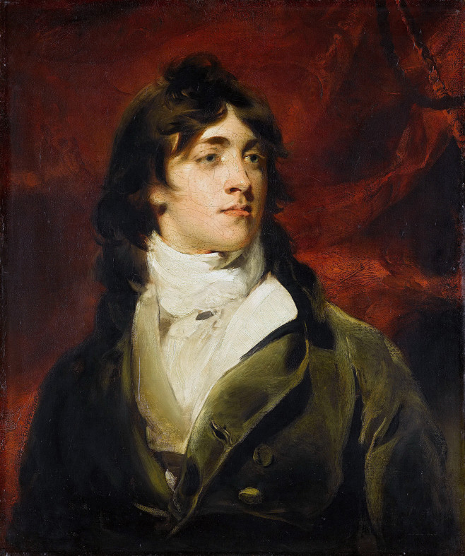 Thomas Lawrence -- Portrait of Charles William Bell