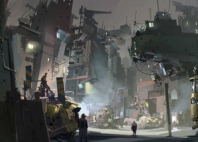IAN MCQUE ｜ CONCEPT ART(9C0BD)