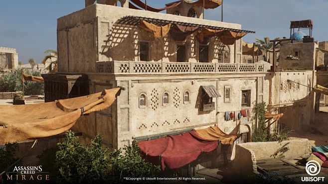Assassin's Creed: Mirage - Houses-花瓣网