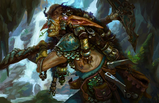 Cave Elf-花瓣网