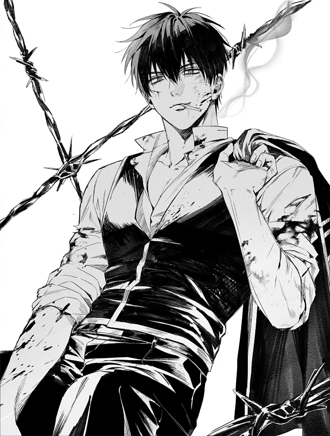 ハチフ太太的 银桑也太帅啦！[awsl]（twi：88blowfish88 ）-花瓣网