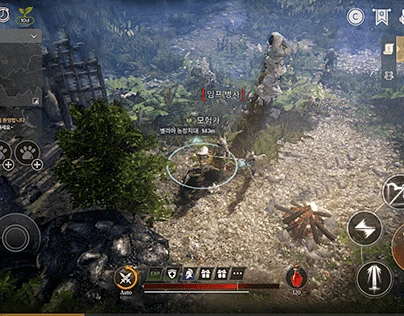 MMORPG Game UI-花瓣网