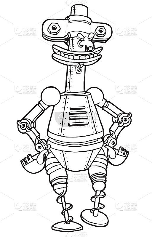Coloring_cartoon_robot_5