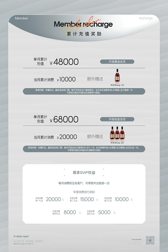 OSCAR：Membership recharge poster-花瓣网