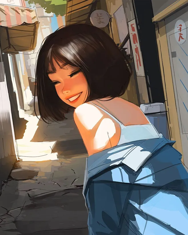 插画师Sam Yang-花瓣网