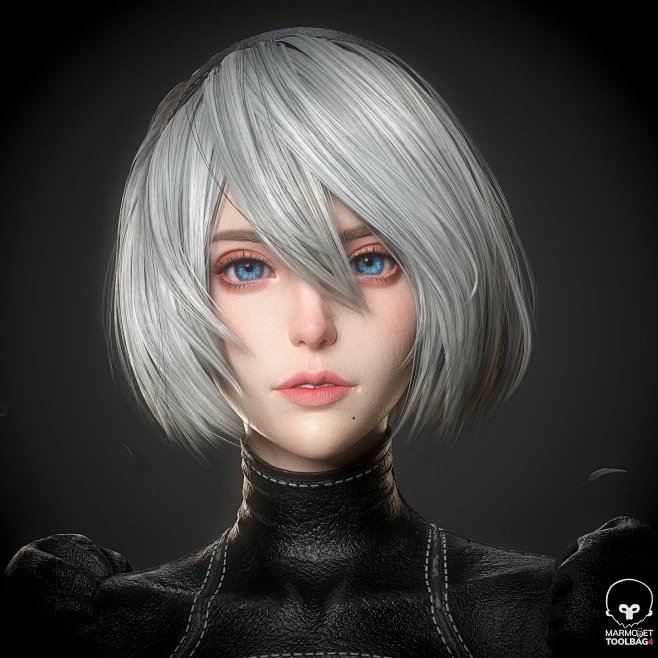 YoRHa No. 2 Type B, 49 : From《NieR:Automata》 Just FanArt-花瓣网