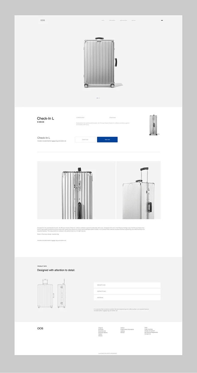 OOS 网站视觉设计_丁伟杰_【68Design】-花瓣网