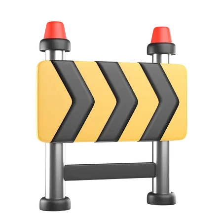 Roadblock 3D Icon-花瓣网