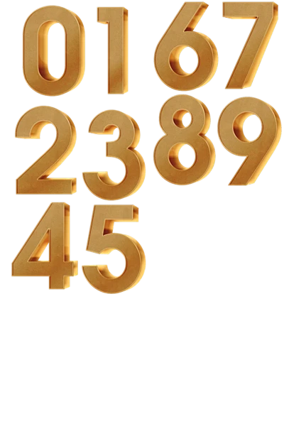 【米图网-52mitu.com】数字 立体 3D 金属 质感数字-花瓣网