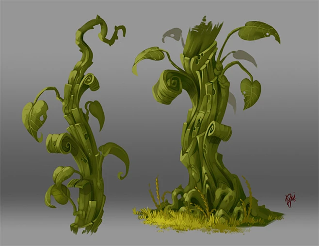 Tree 1. Concept Art of Nature, Raki Martinez : Tree 1. Concept Art of Nature by Raki Martinez on ...
