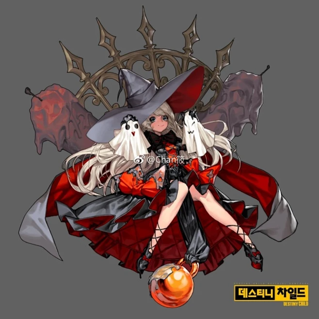 #Destiny Child#莫不是今年的万圣新Child? illustrated by. WonJo Jung / HEX ...