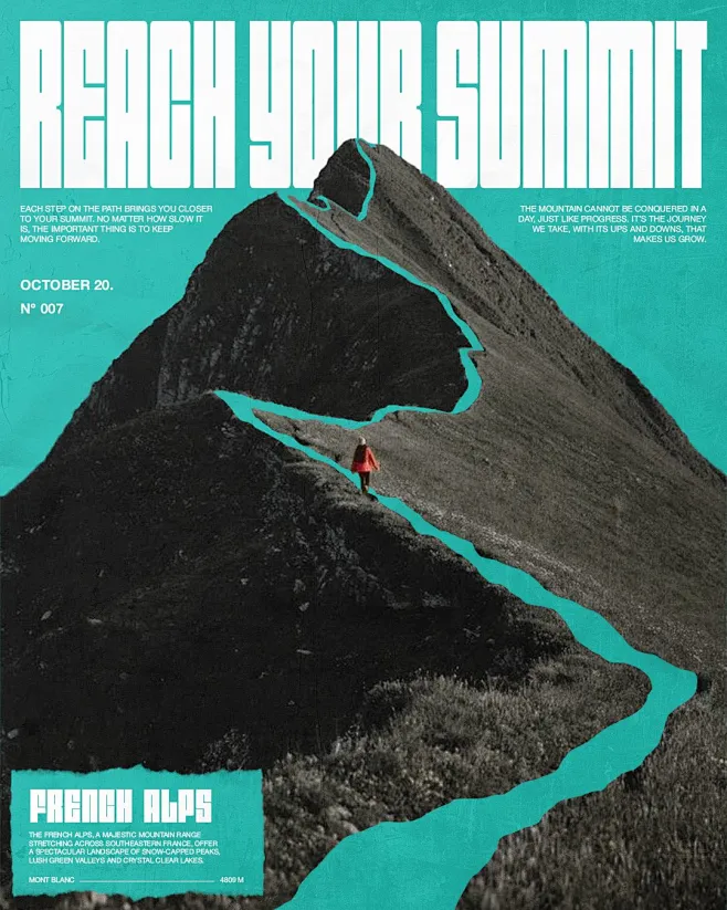 其中包括图片：Summit - Poster Design-花瓣网