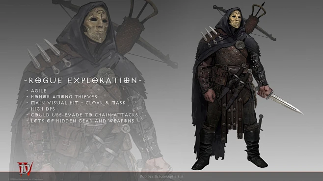 Rogue Class Exploration-花瓣网