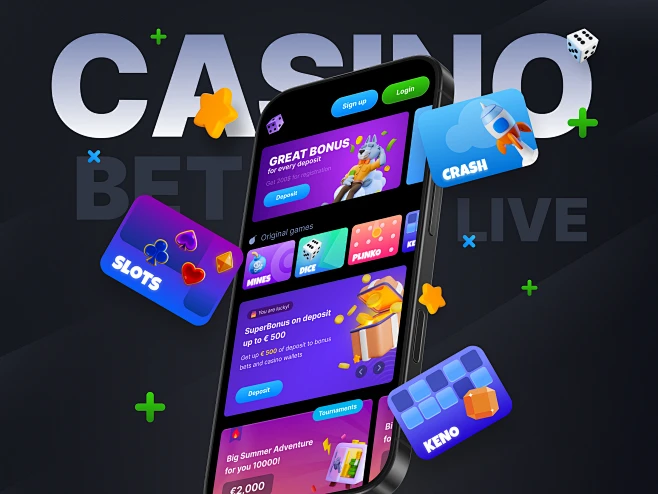 Casino & Betting - Web Design by Bang Bang Studio on Dribbble-花瓣网