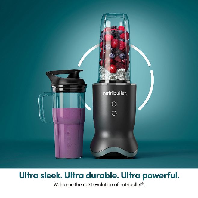 Amazon.com: nutribullet Ultra Personal Blender NB50500, 32 oz, Gray ...