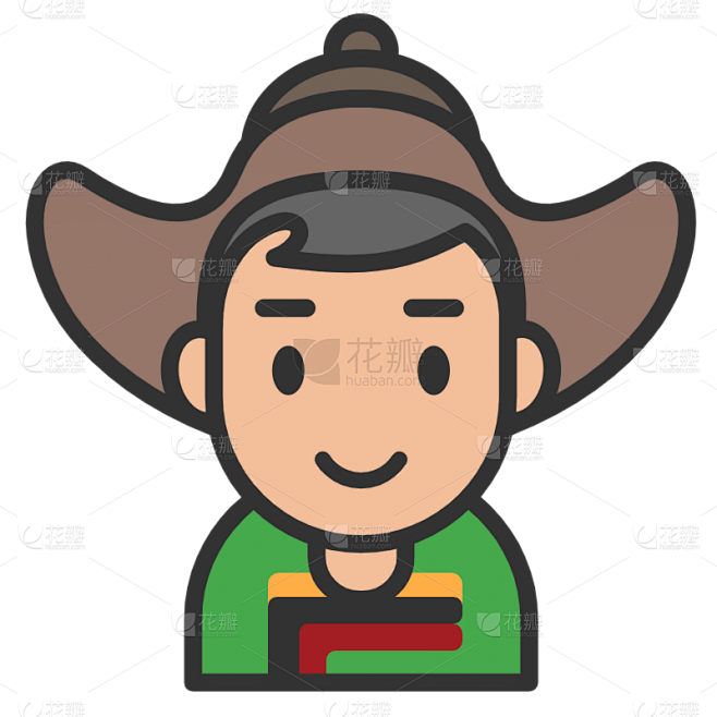 icon-人物头像元素