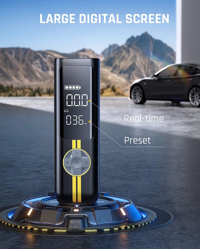 Amazon.com: Fanttik X8 APEX™ Tire Inflator Portable Air Compressor, 2X ...