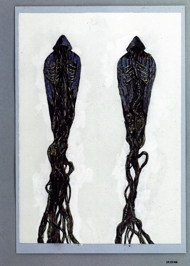 黑、硬、重！ 命名为《MUD AND SLUDGE》的异兽魔都最终美术书，由祖父江慎执掌的装帧设计，硬壳精装大开本，哑粉纸&铜版纸高清印刷 ...