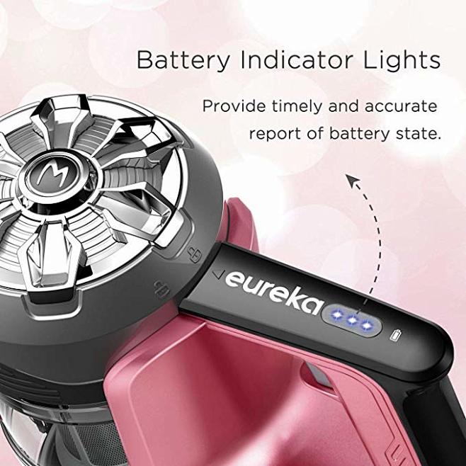 Amazon.com: Eureka NEC124A PowerPlush Cordless 2-in-1 Stick Vacuum ...