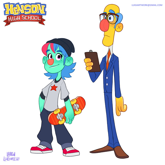 Character Line Ups!, Luigi Lucarelli Here are 8 pages of all my ...