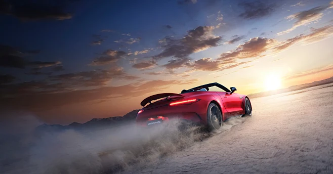 Photography automotive car mercedes mercedes-benz photoshop artwork-花瓣网