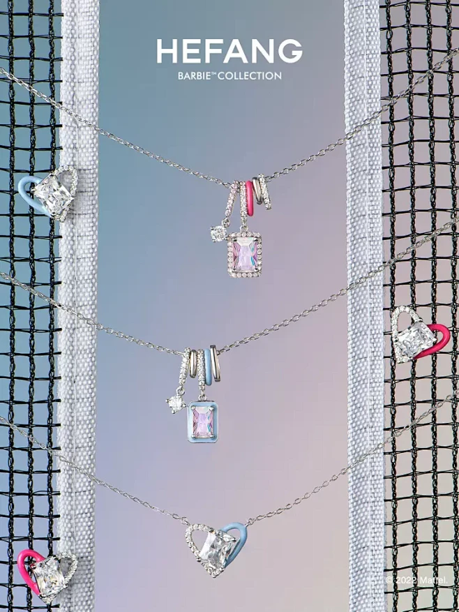 【芭比联名款】HEFANG何方Barbie极光小冰糖项链多巴胺女七夕礼物-tmall.com天猫-花瓣网