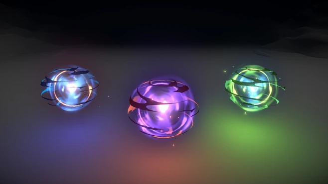 Unity Visual Effects - Stylized Orb Tutorial-花瓣网