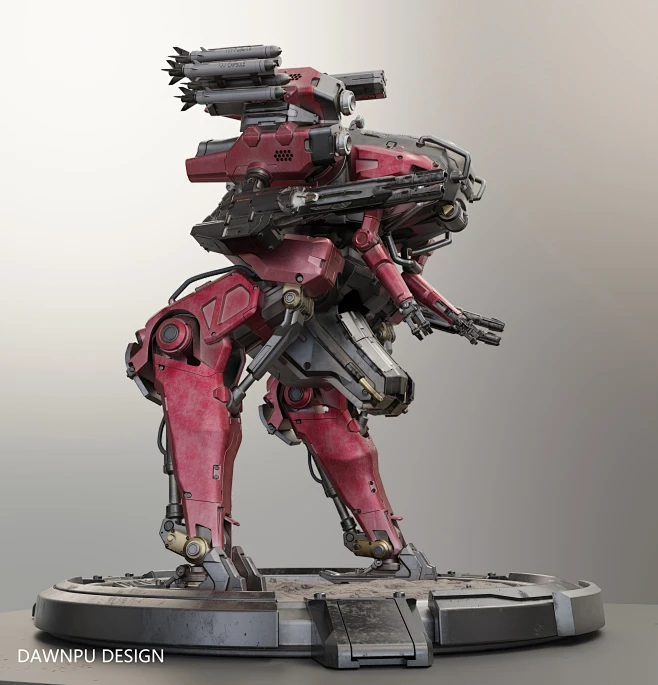 mecha design new-花瓣网